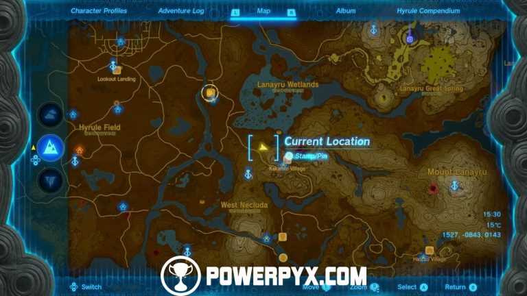 Zelda Tears of the Kingdom A Picture for Wetland Stable Walkthrough