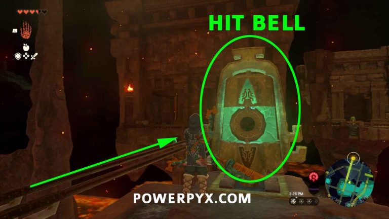 Zelda Tears of the Kingdom - How to Open Fire Temple Locks
