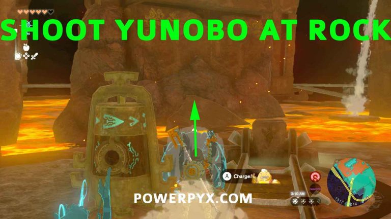 Zelda Tears of the Kingdom - How to Open Fire Temple Locks