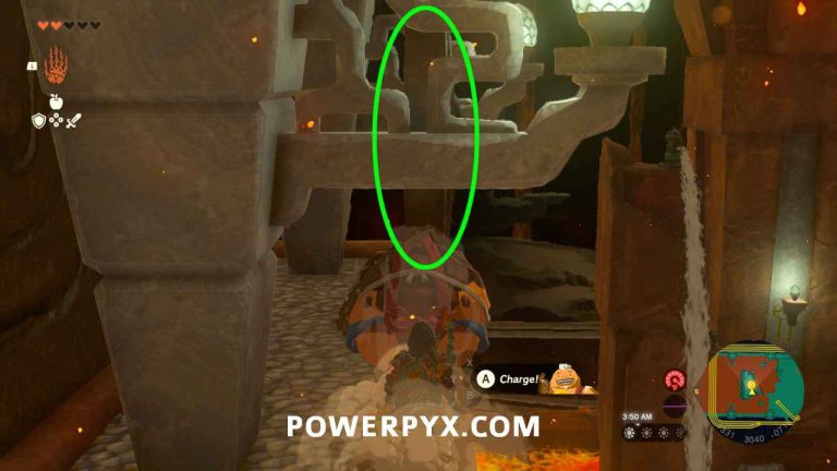 Zelda Tears of the Kingdom - How to Open Fire Temple Locks