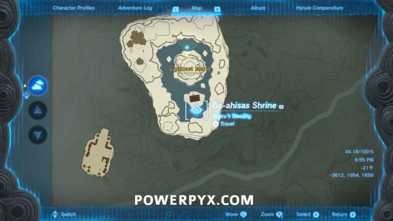 Zelda Tears of the Kingdom Ga-ahisas Shrine Walkthrough (Lightcast ...