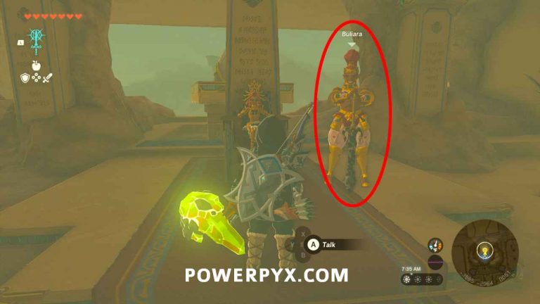 Zelda Tears of the Kingdom - Riju of Gerudo Town Walkthrough