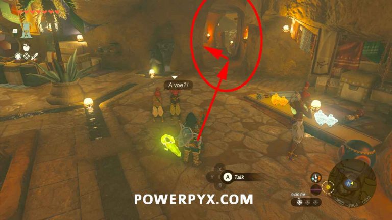 Zelda Tears of the Kingdom - Riju of Gerudo Town Walkthrough