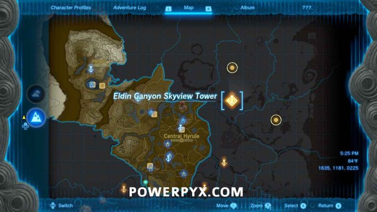 Zelda Tears of the Kingdom - All Skyview Tower Locations