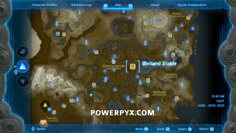 Zelda Tears of the Kingdom All Stable Locations