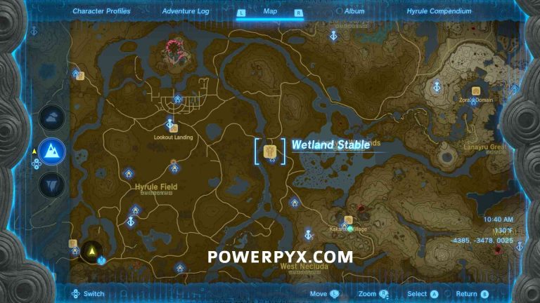 Zelda Tears of the Kingdom All Stable Locations