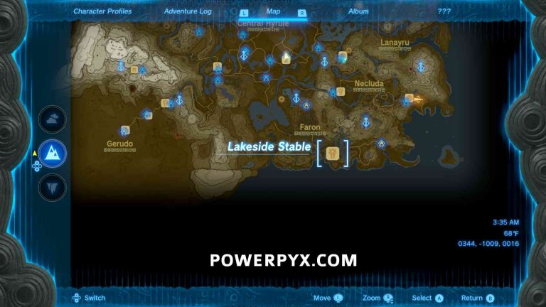 Zelda Tears of the Kingdom All Stable Locations