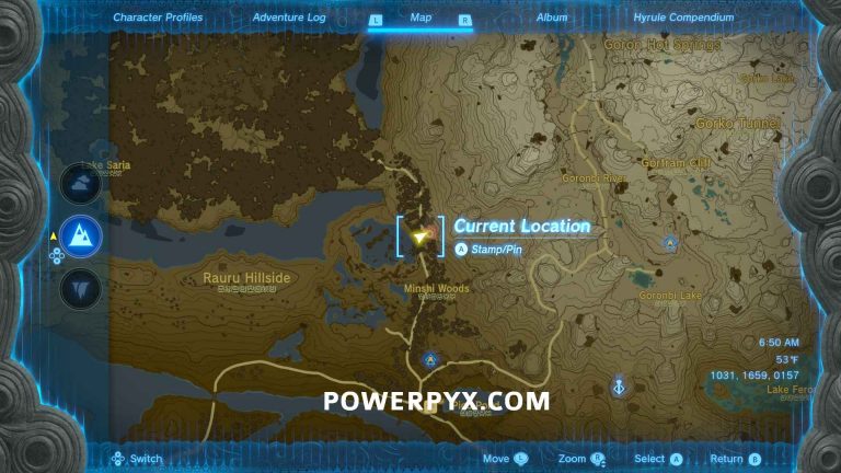 Zelda Tears of the Kingdom Deku Tree Location