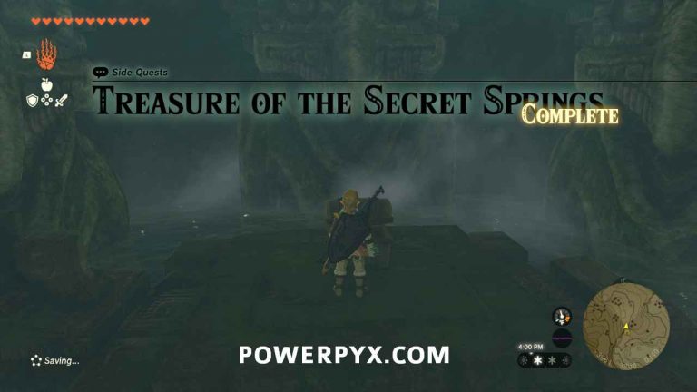 Zelda Tears of the Kingdom Treasure of the Secret Springs Walkthrough