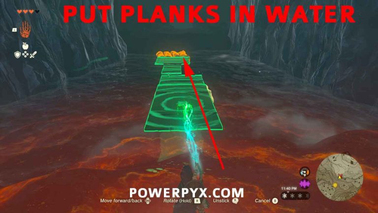 Zelda Tears of the Kingdom - Crossing the Cold Pool Walkthrough