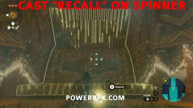 Zelda Tears of the Kingdom - How to Open Wind Temple Locks